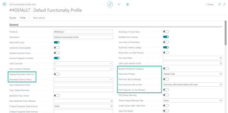 How to: Set Up Receipts