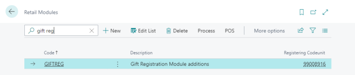 How to: Work With Gift Registration in POS