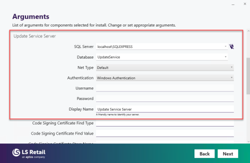 Step 3 - Run the HCS Installer on the Hybrid Component Server