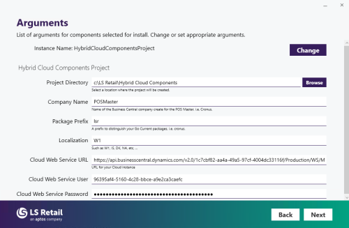 Step 3 - Run the HCS Installer on the Hybrid Component Server