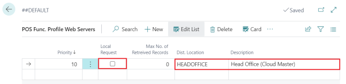 Step 8 - POS Sales Data to Head Office Database