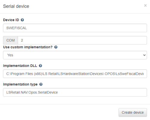 Hardware Station Setup