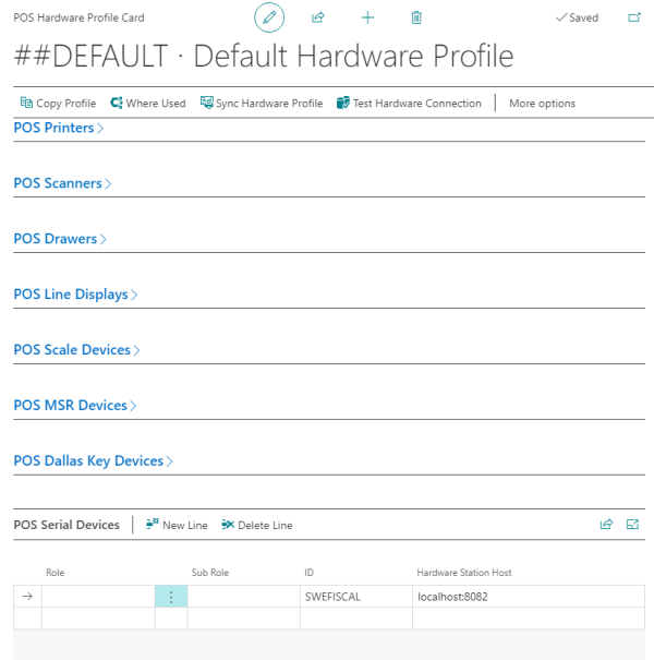 Hardware Station Setup