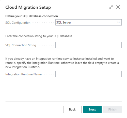 Step 1 - Cloud Migration Setup