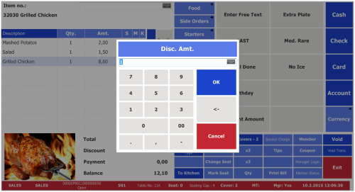 How to: Require Reason Code for Giving Discount