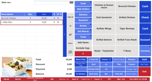 Example - Multiply Items w/Qty