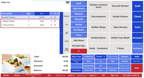 Example: Select Items Up to Qty