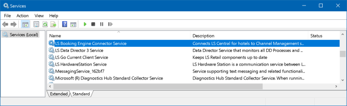 BEC Windows Service Installation