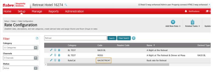SynXis Central Reservation System