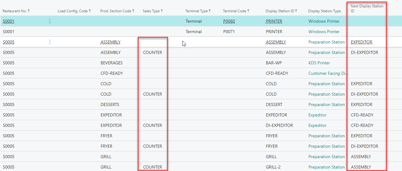 How to: Assign Multiple Next Stations to a Display Station