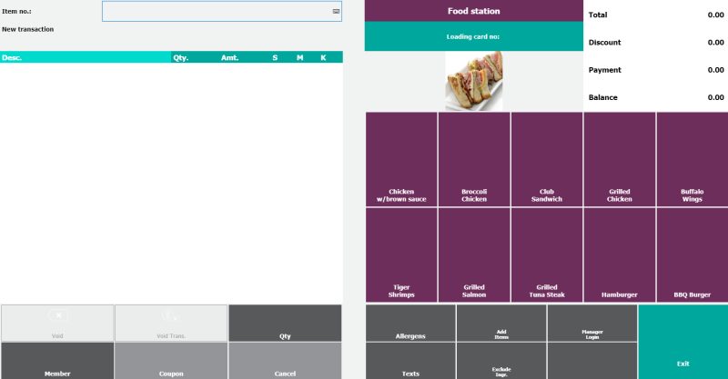 Setting Up the POS for Loading Card Usage