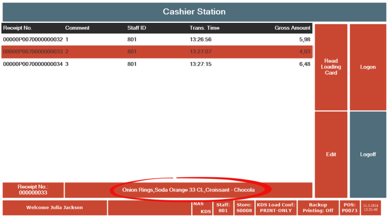 Example: Using Multiple Loading Cards