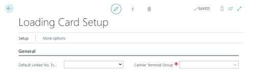 Basic Loading Card Setup