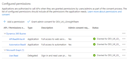 Set Up an Azure Active Directory App