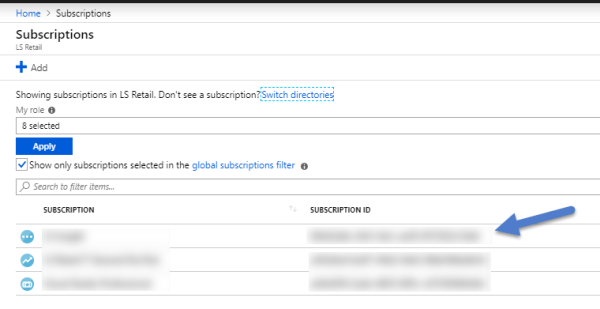 2 Create Subscriptions