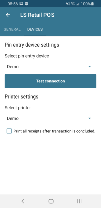Printer Setup for Mobile POS