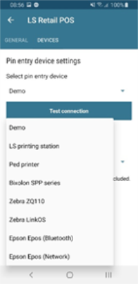 Printer Setup for Mobile POS