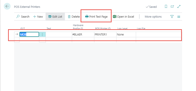 Printer Setup for Mobile POS