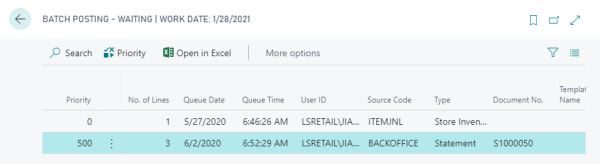 How to: Set Up Batch Posting