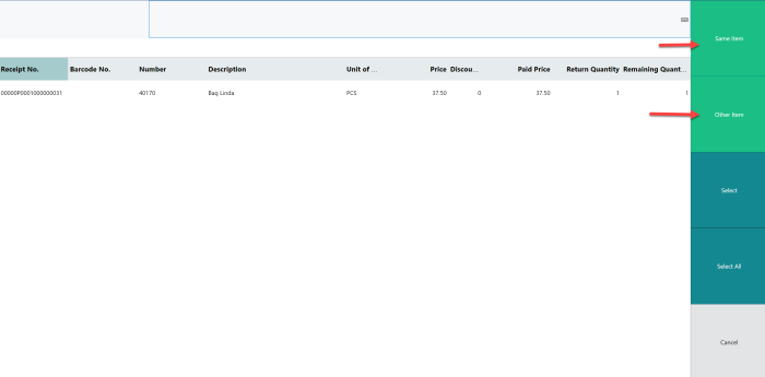 How to: Exchange Items