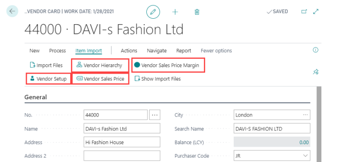 How to: Import Items into Retail Items