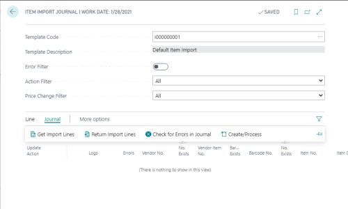 How to: Import Items into Retail Items