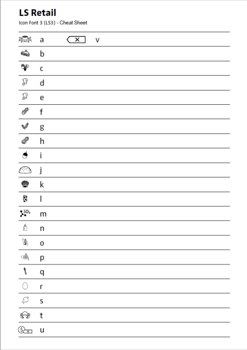 Demo Data Fonts