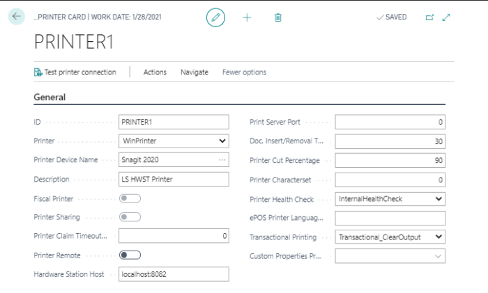 How to: Set Up POS Printer