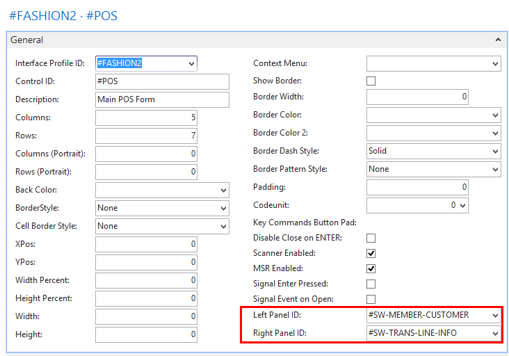 Swipe Panel Functionality