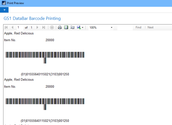 How to: Print GS1 Barcodes