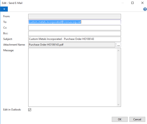 How to: Print or Send an Invoice for Purchase Orders & Purchase Return ...