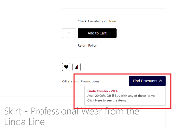 Mix and Match Discounts