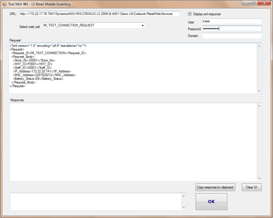 How to: Connect to LS Central Web Service from Your Desktop Machine