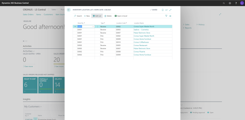 General Setup for Mobile in LS Central