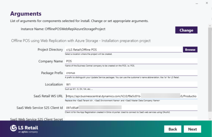 Step 2 – Running the Preparation Project