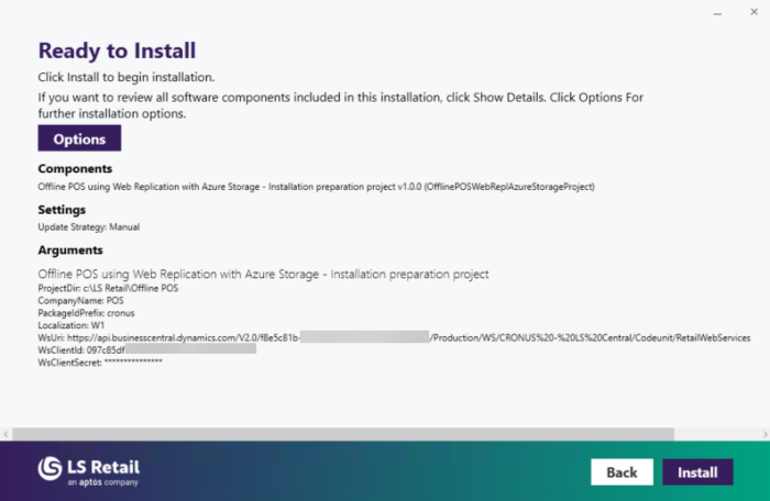 Step 2 – Running the Preparation Project